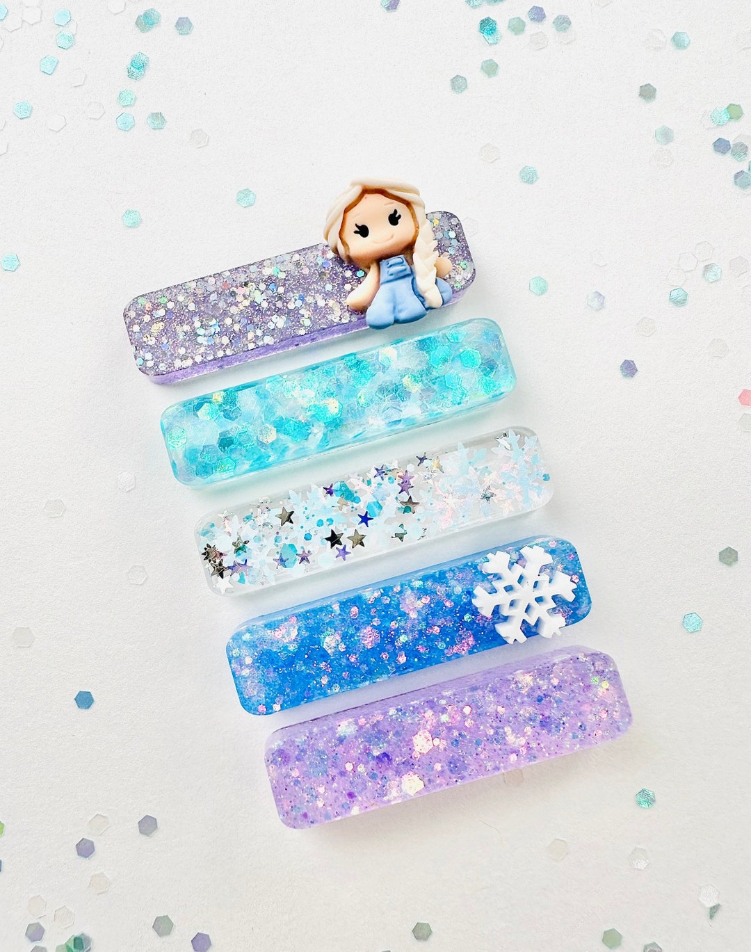 Frozen Hair Clips for Girls| Magical Elsa Hair Clips| Gifts for Girls ...