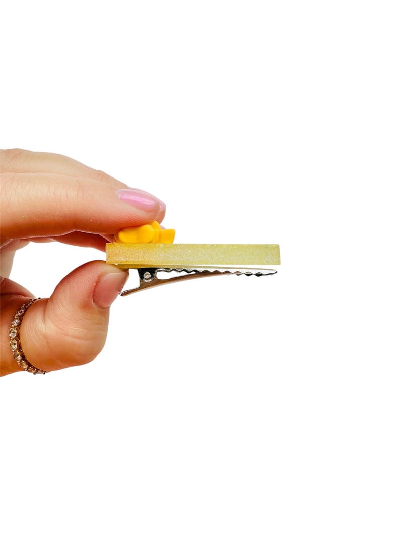 Pikachu Glitter Hair Clip | Pokemon Hair Accessories - Etsy