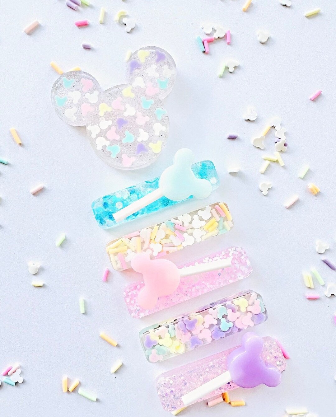 Mickey Mouse Hair Clips for Girls| Disney Hair Clips| Gifts for Girls ...