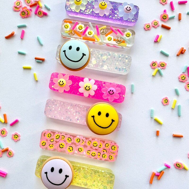 Peace Sign Hair Clip - Etsy