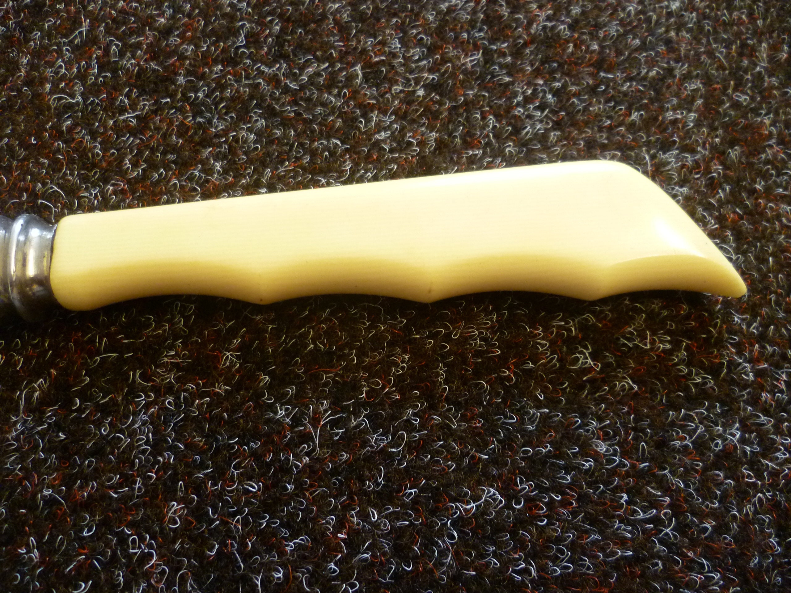 An Antique Faux Bone Handled Carving Knife Set by 'firth Brearley ...