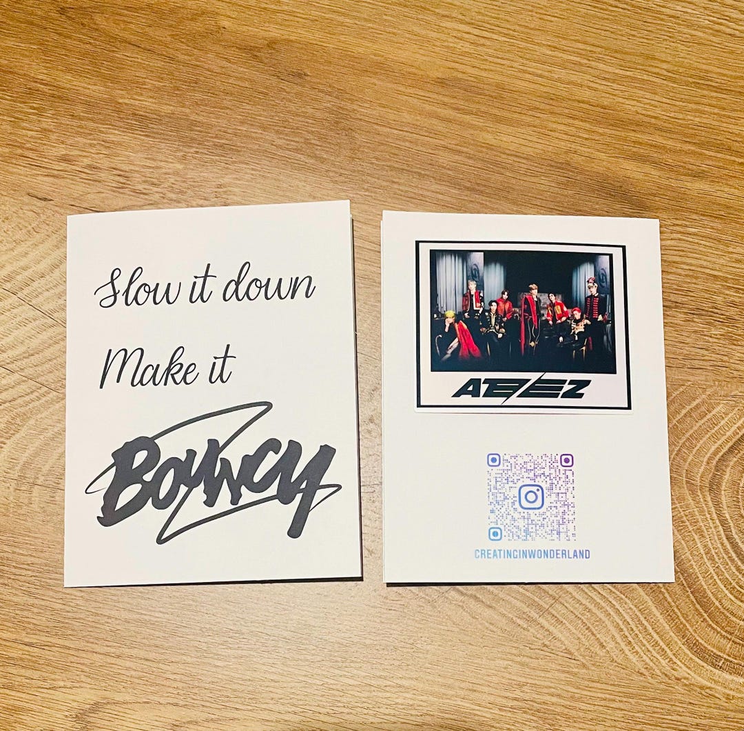 K-pop Birthday Card - Etsy