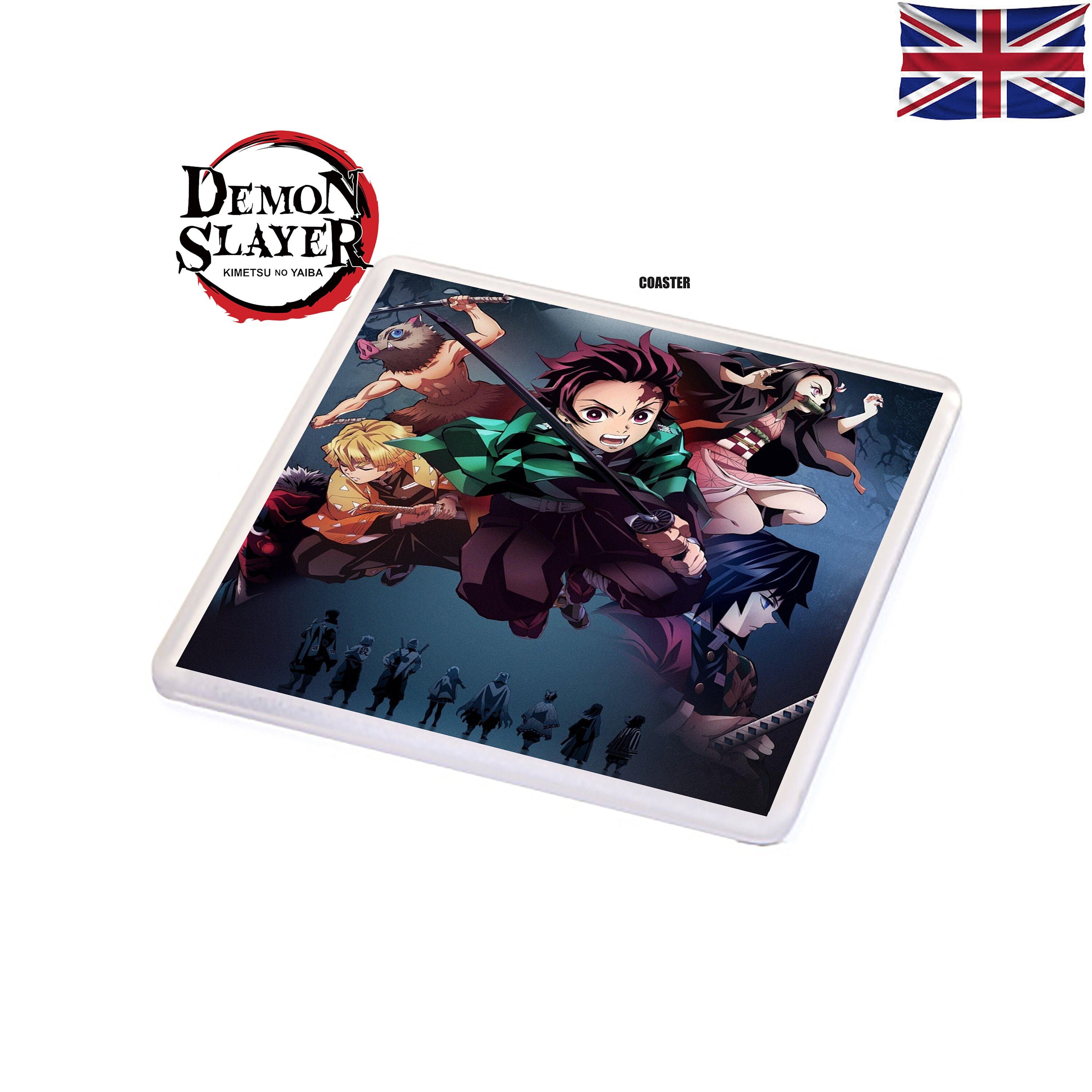 Demon Slayer Plastic Coaster / Drinks Mat Inosuke HashibiraI | Etsy