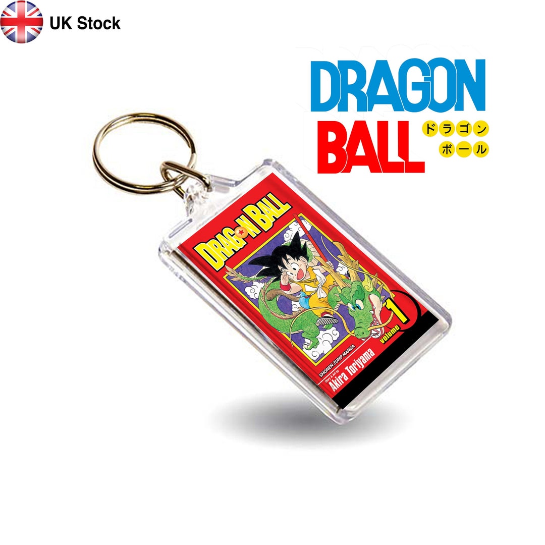 Dragon Ball Vol 01 Manga Book Anime Inspired Keyring / Key Chain Duel ...