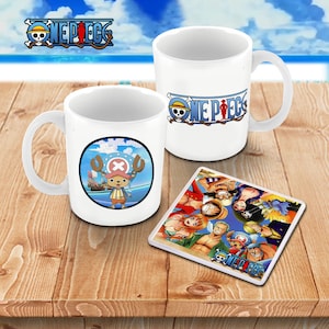 One Piece TONY CHOPPER Anime Inspired Ceramic Mug and Plastic Cup ...
