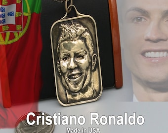 Cristiano Ronaldo Necklace - Etsy