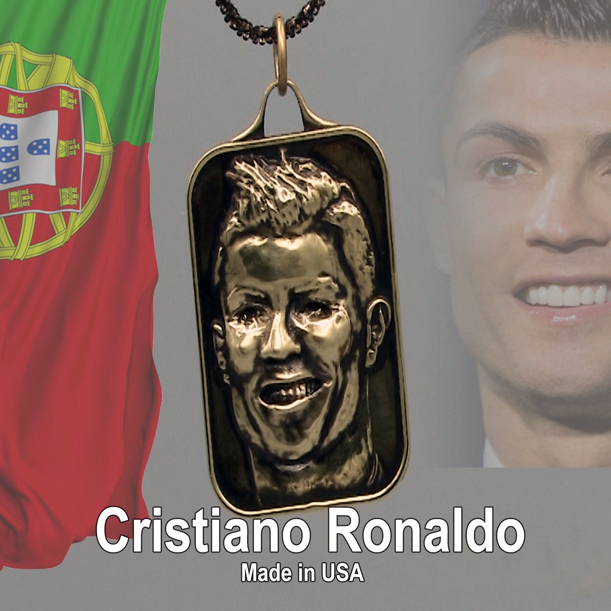 Cristiano Ronaldo Necklace - Etsy
