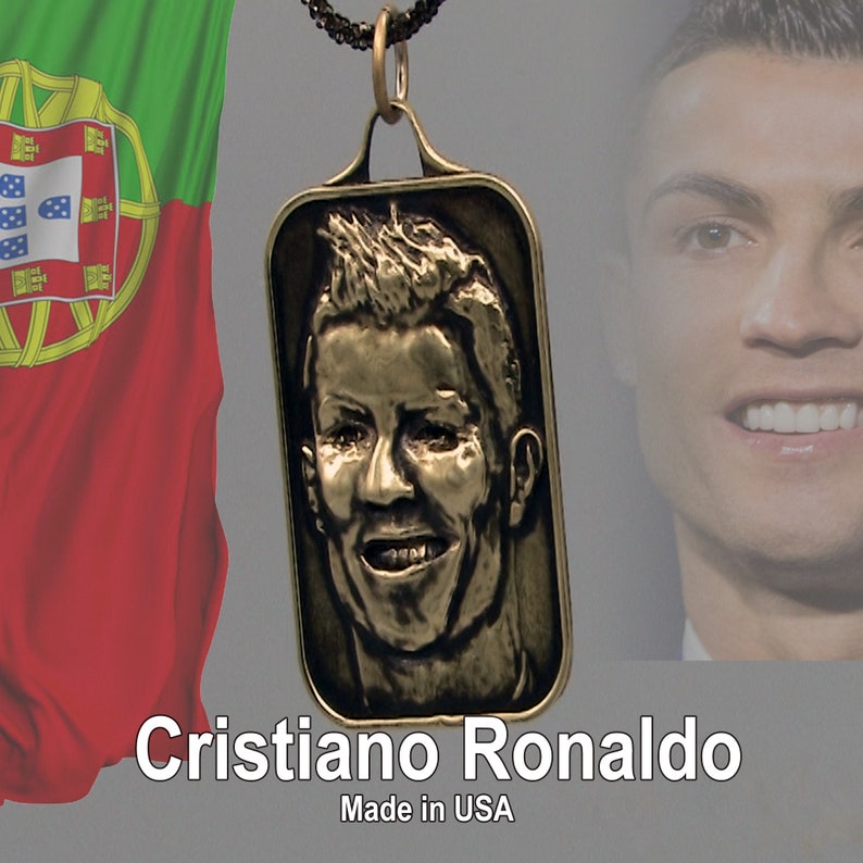 Cristiano Ronaldo Necklace - Etsy Australia