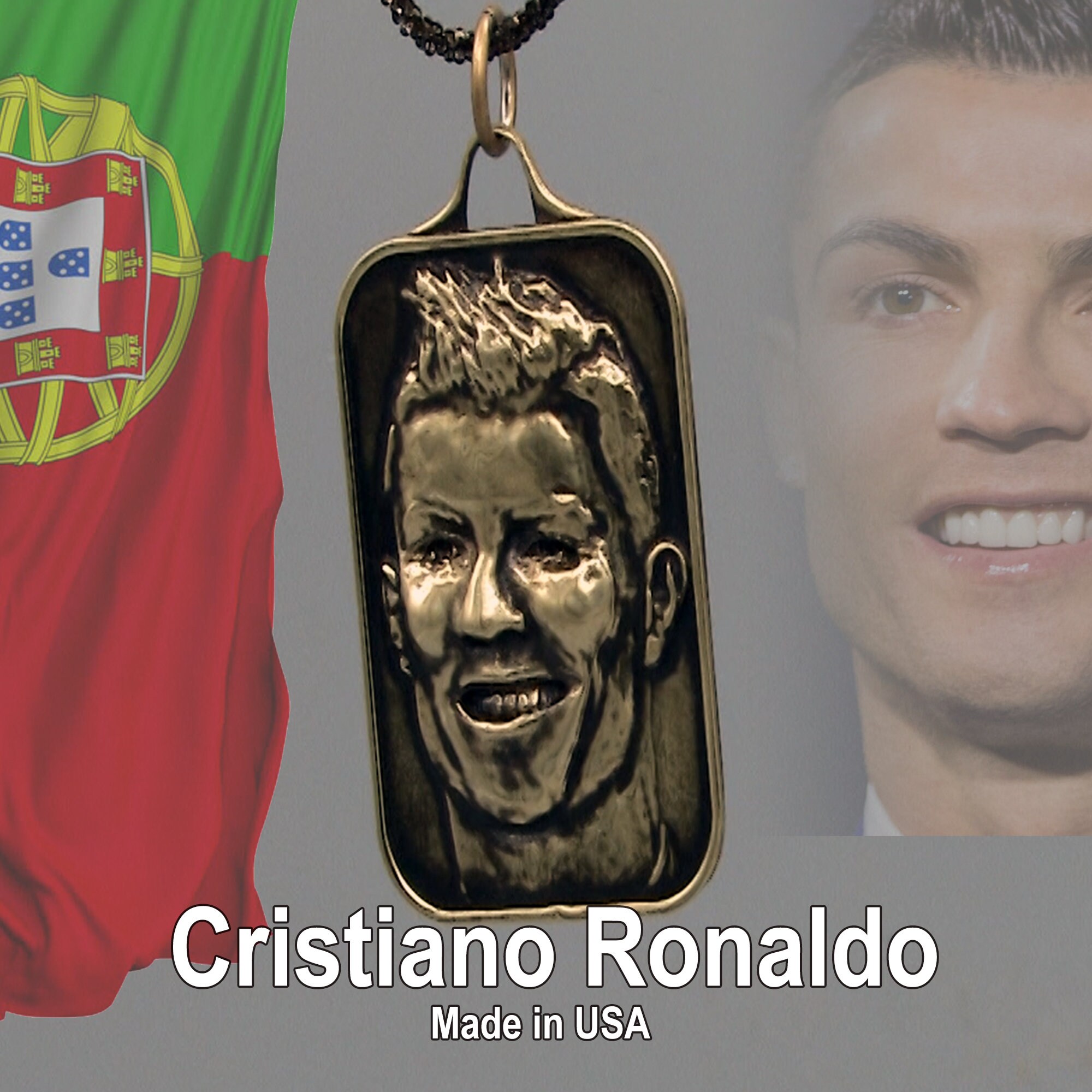 Cristiano Ronaldo Necklace - Etsy