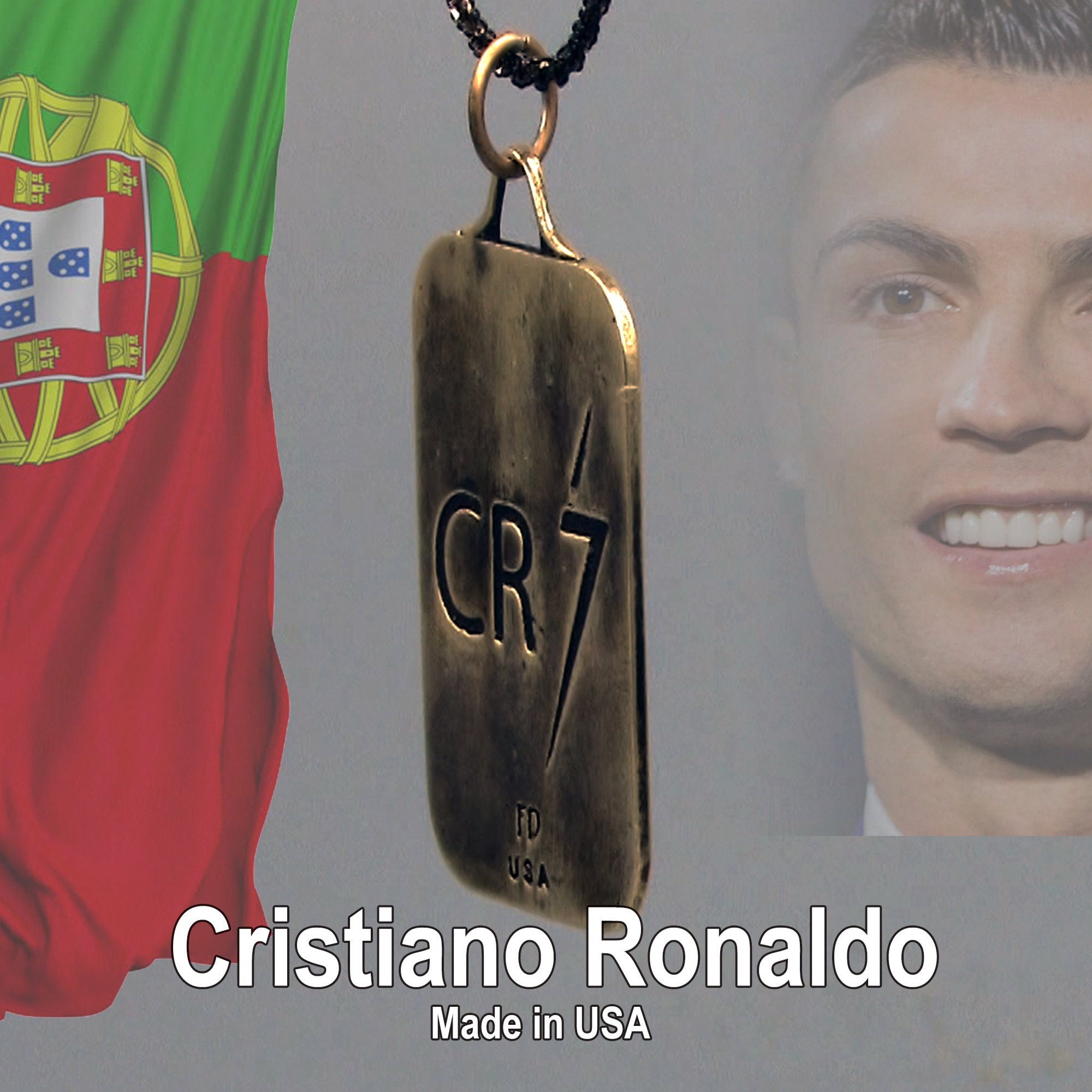Cristiano Ronaldo Necklace - Etsy