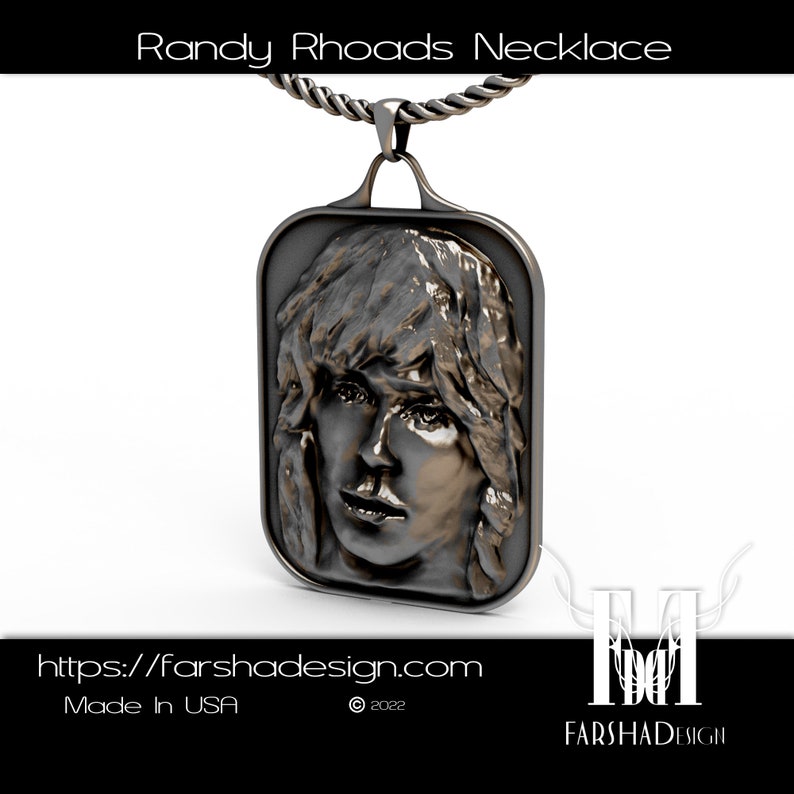 Randy Rhoads Pendant - Etsy