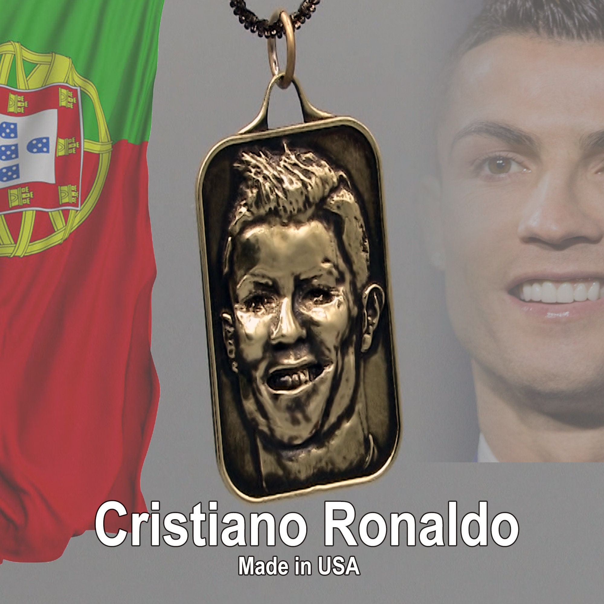 Cristiano Ronaldo Necklace - Etsy