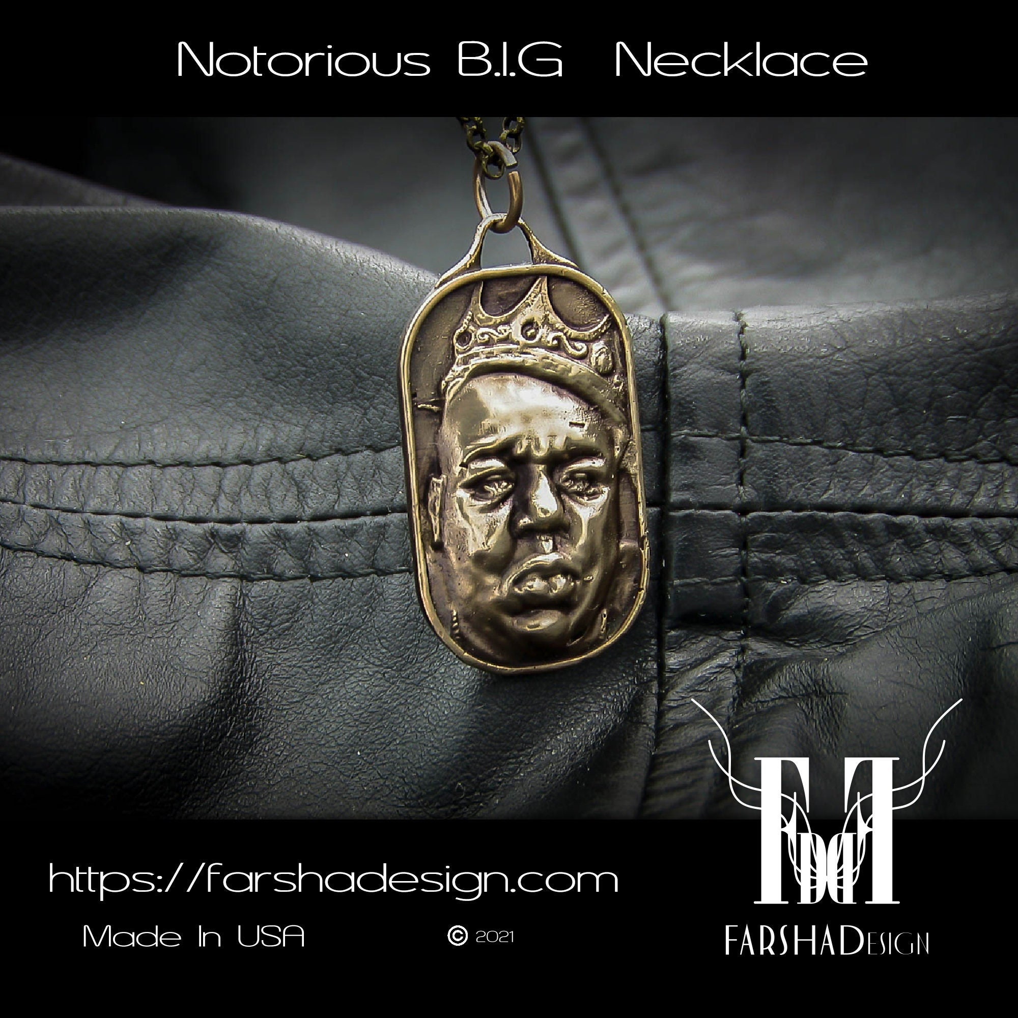 Biggie Jesus Piece Chain