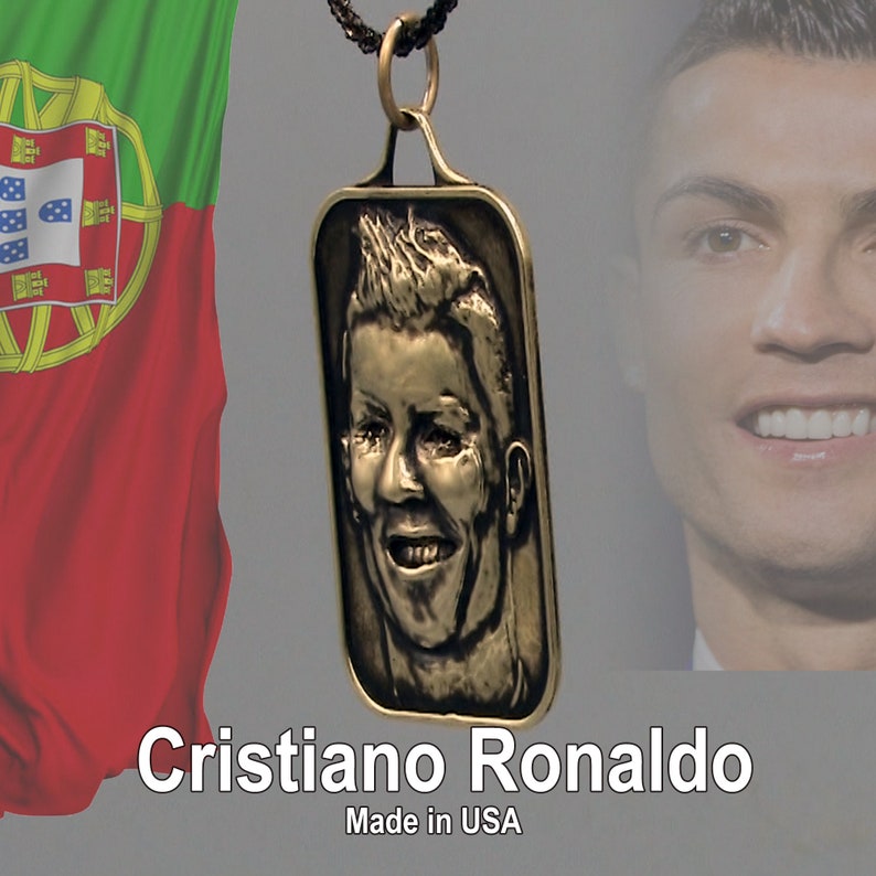Cristiano Ronaldo Necklace - Etsy