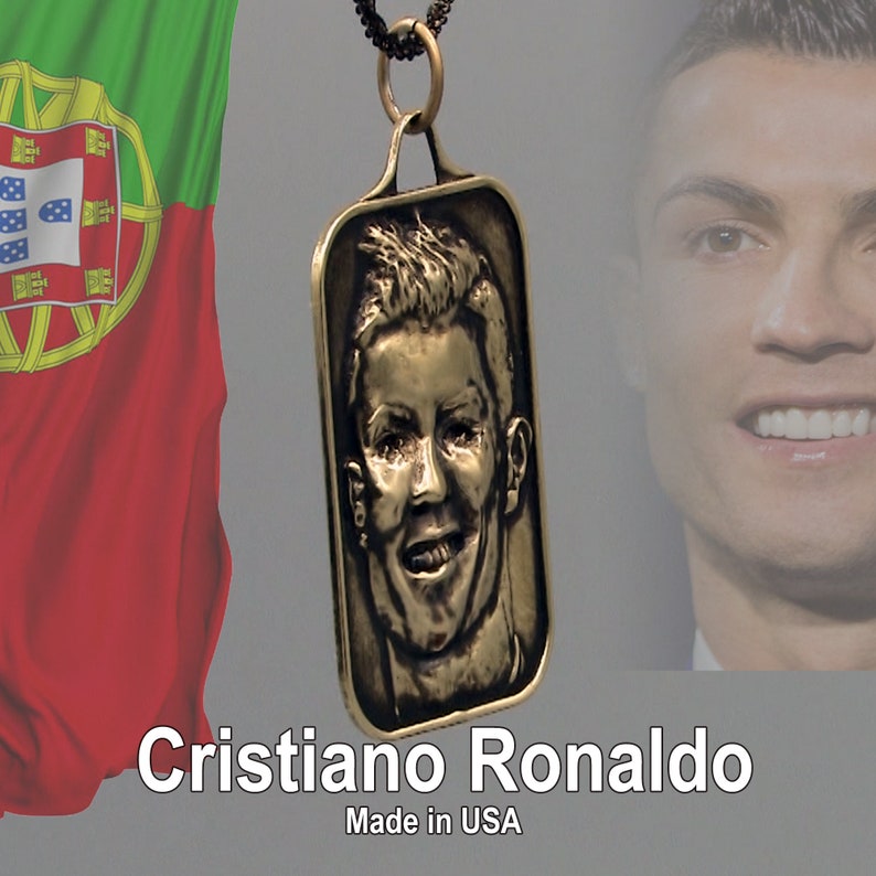 Cristiano Ronaldo Necklace - Etsy
