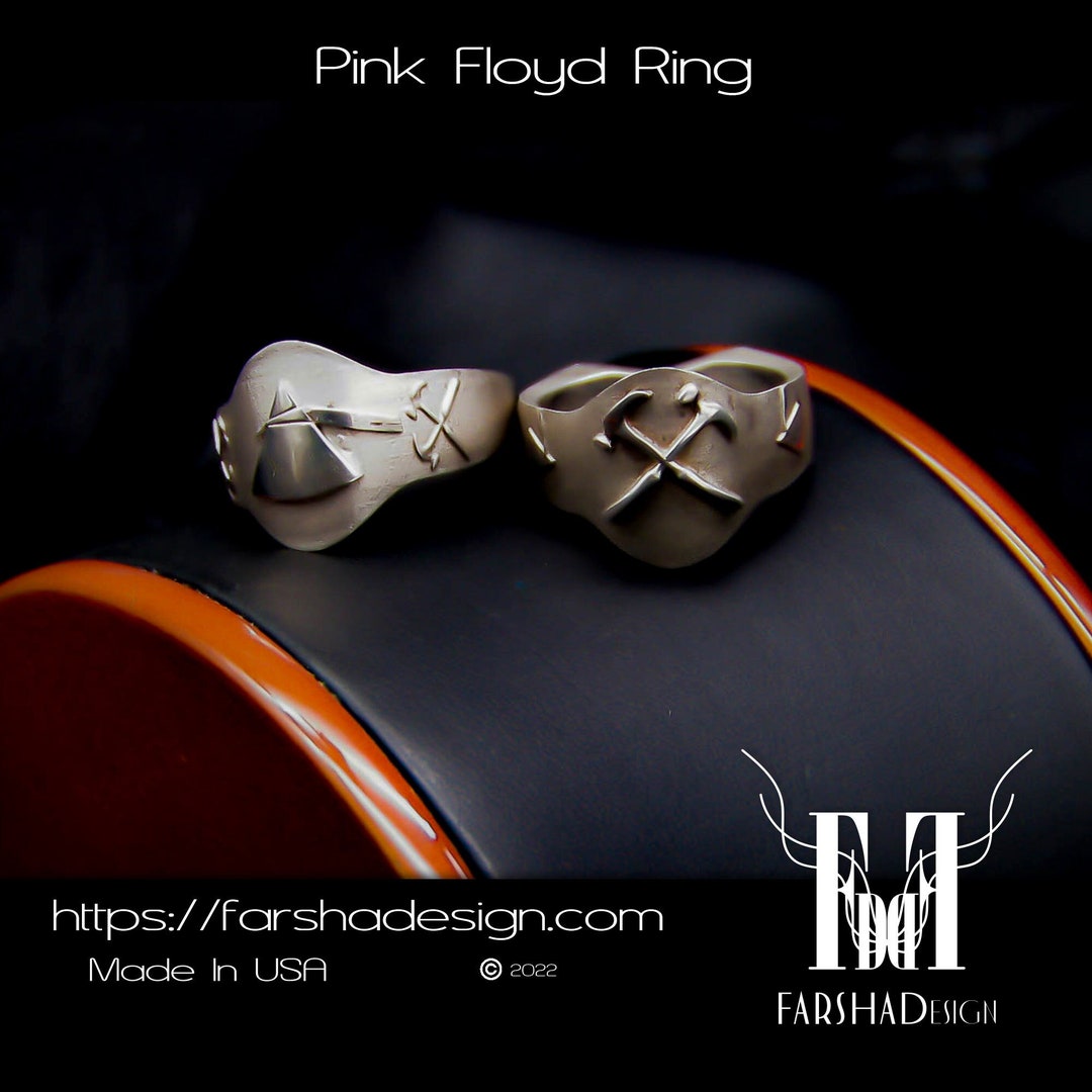 Pink Floyd Ring Sterling Silver - Etsy