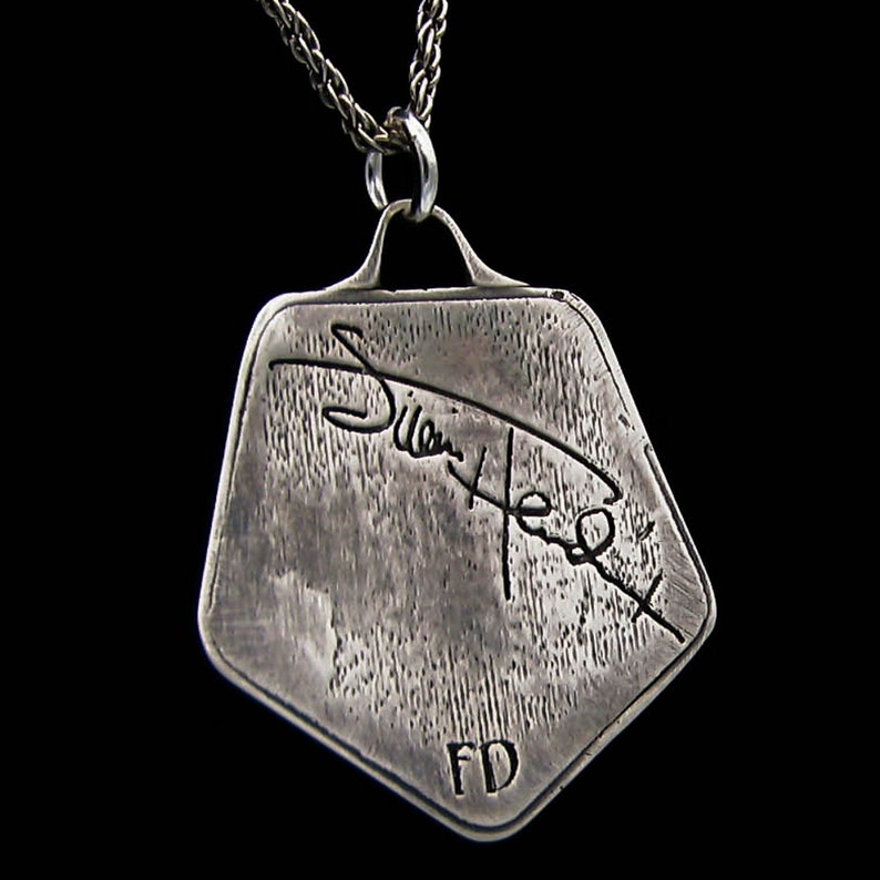 Jimi Hendrix Neecklace Sterling Silver 925 - Etsy