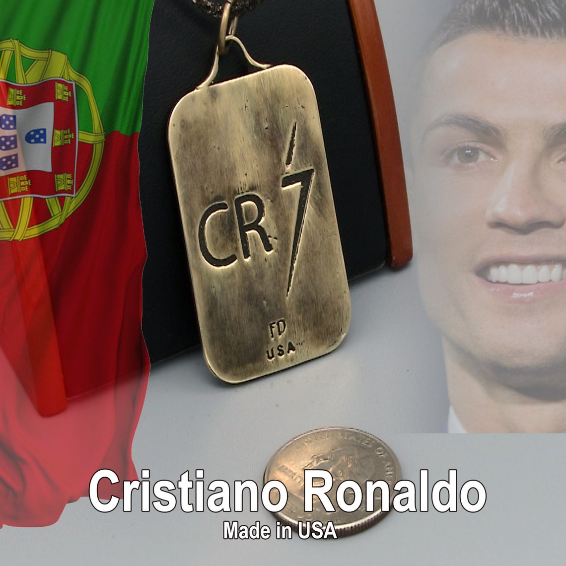 Cristiano Ronaldo Necklace - Etsy