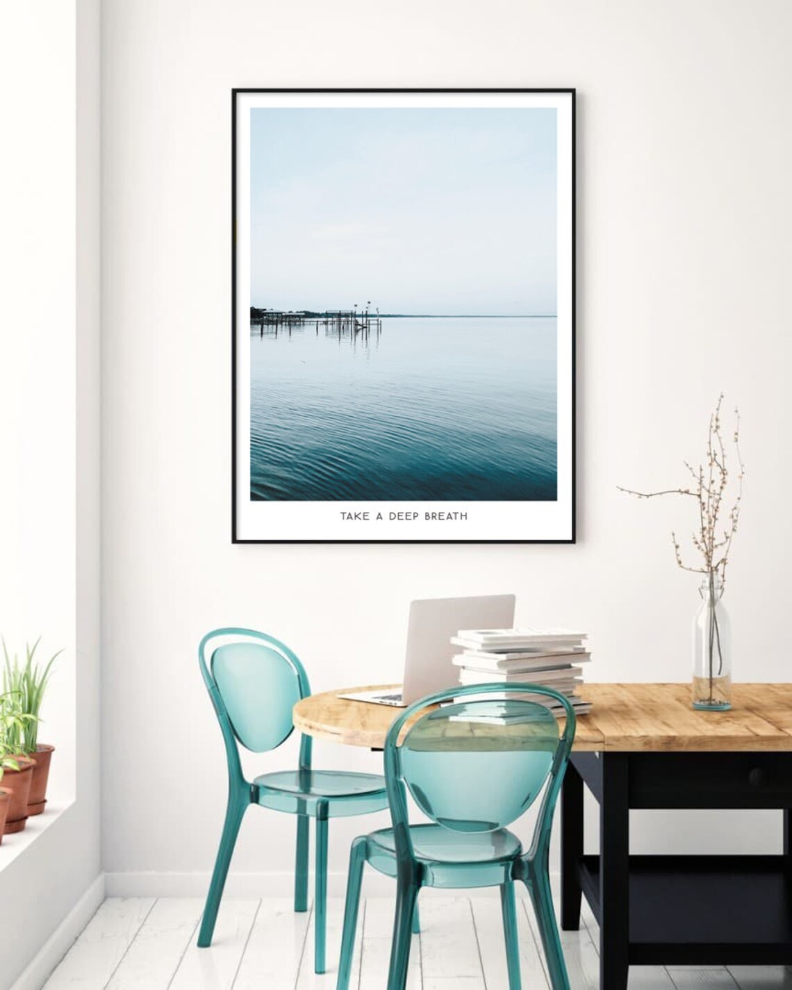 Take A Deep Breath Printed Poster Wallposter Posters - Etsy