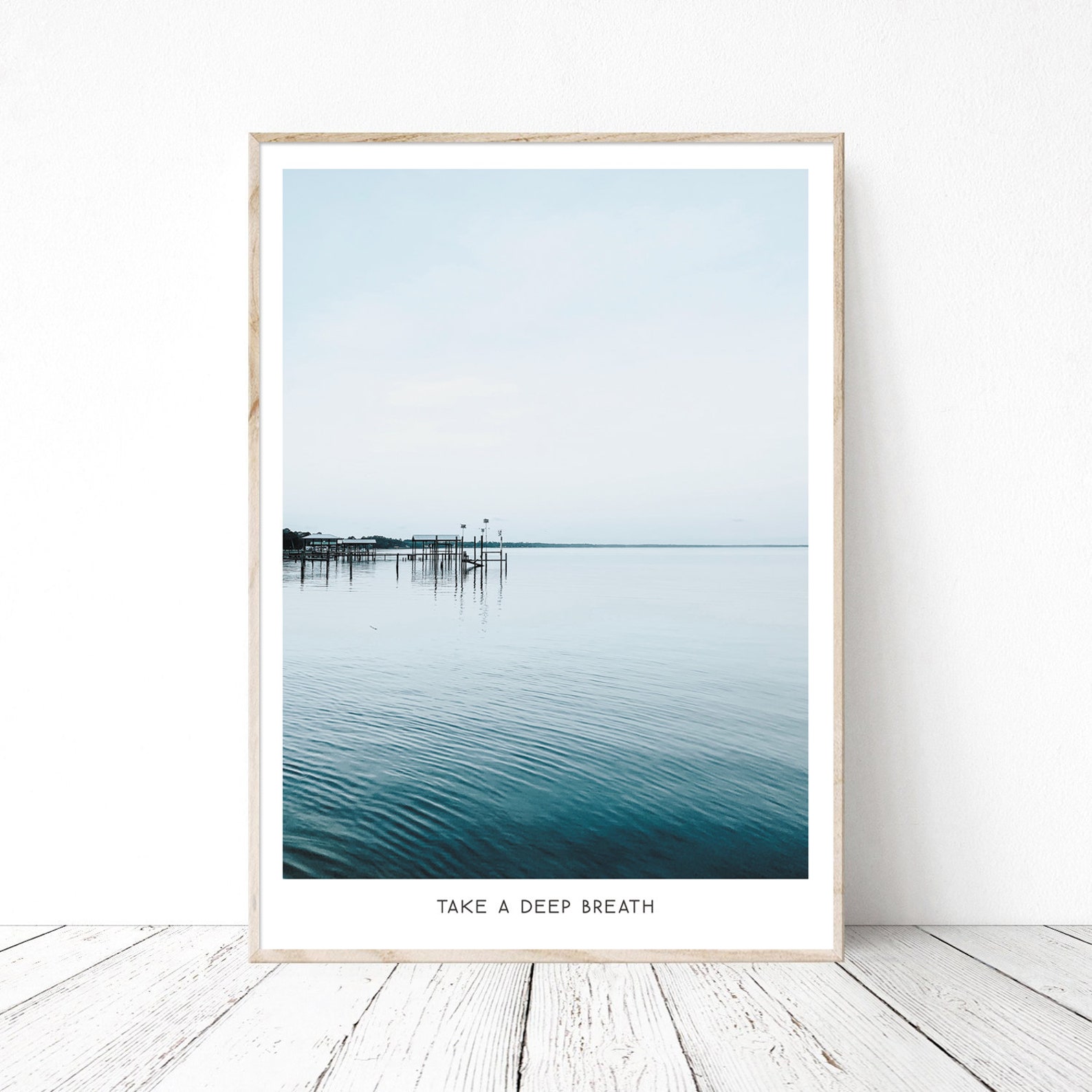Take A Deep Breath Printed Poster Wallposter Posters - Etsy