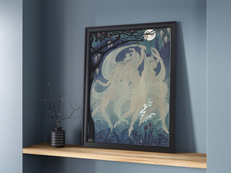 De Tre Gratier I Måneskin Gerda Wegener Duch Art Erotic - Etsy Ireland