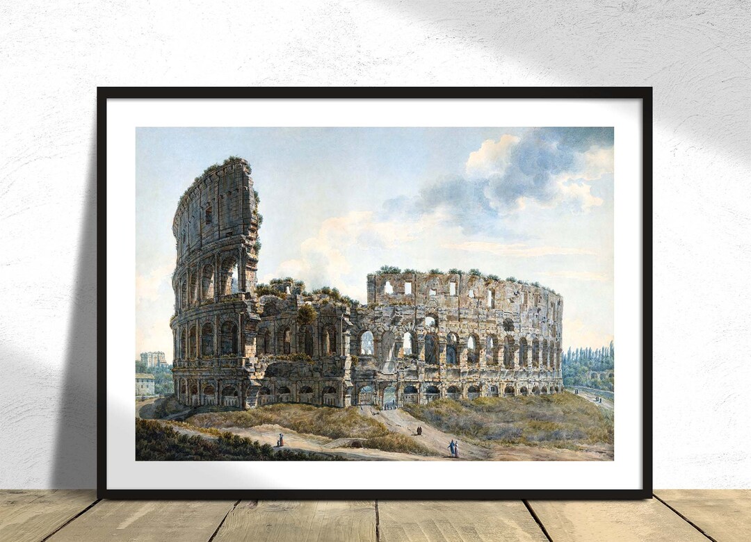 The Colosseum, Rome - Abraham Louis Rodolphe Ducros | Italy Travel ...