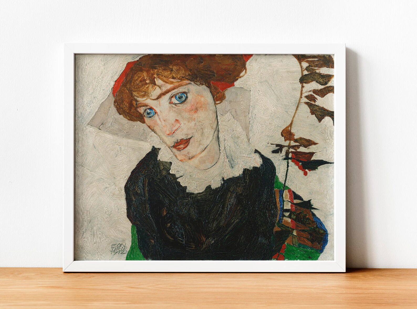Portrait of Wally - Egon Schiele | Austrian Expressionism Style ...