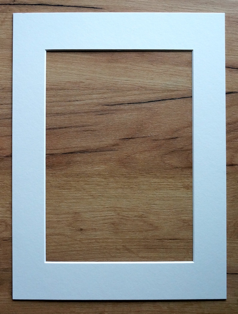 Custom Size Mat Board for Frame / Picture Mount Black Matte - Etsy