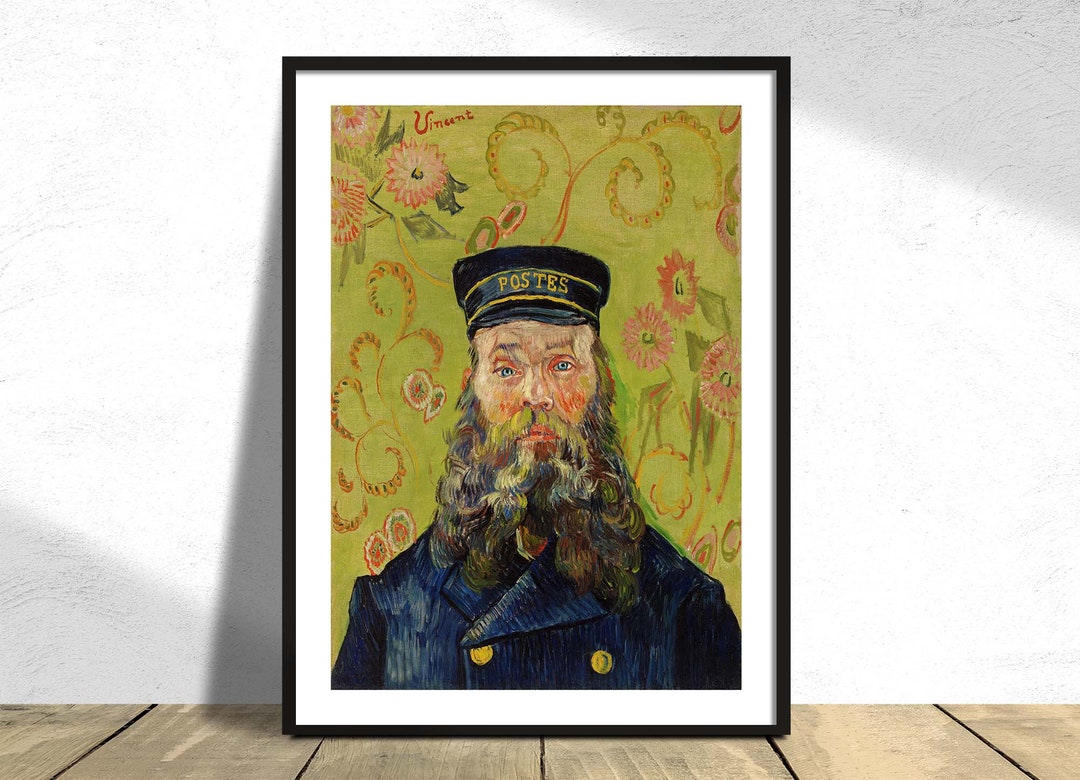 The Postman (joseph Roulin) - Vincent Van Gogh| Vintage Print, Poster ...