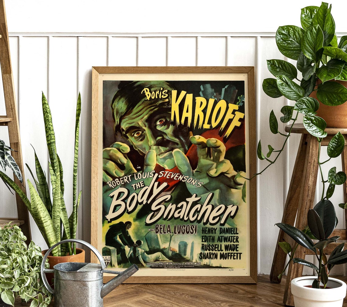 The Body Snatcher 1945 Film Poster Advertisement Print - Etsy