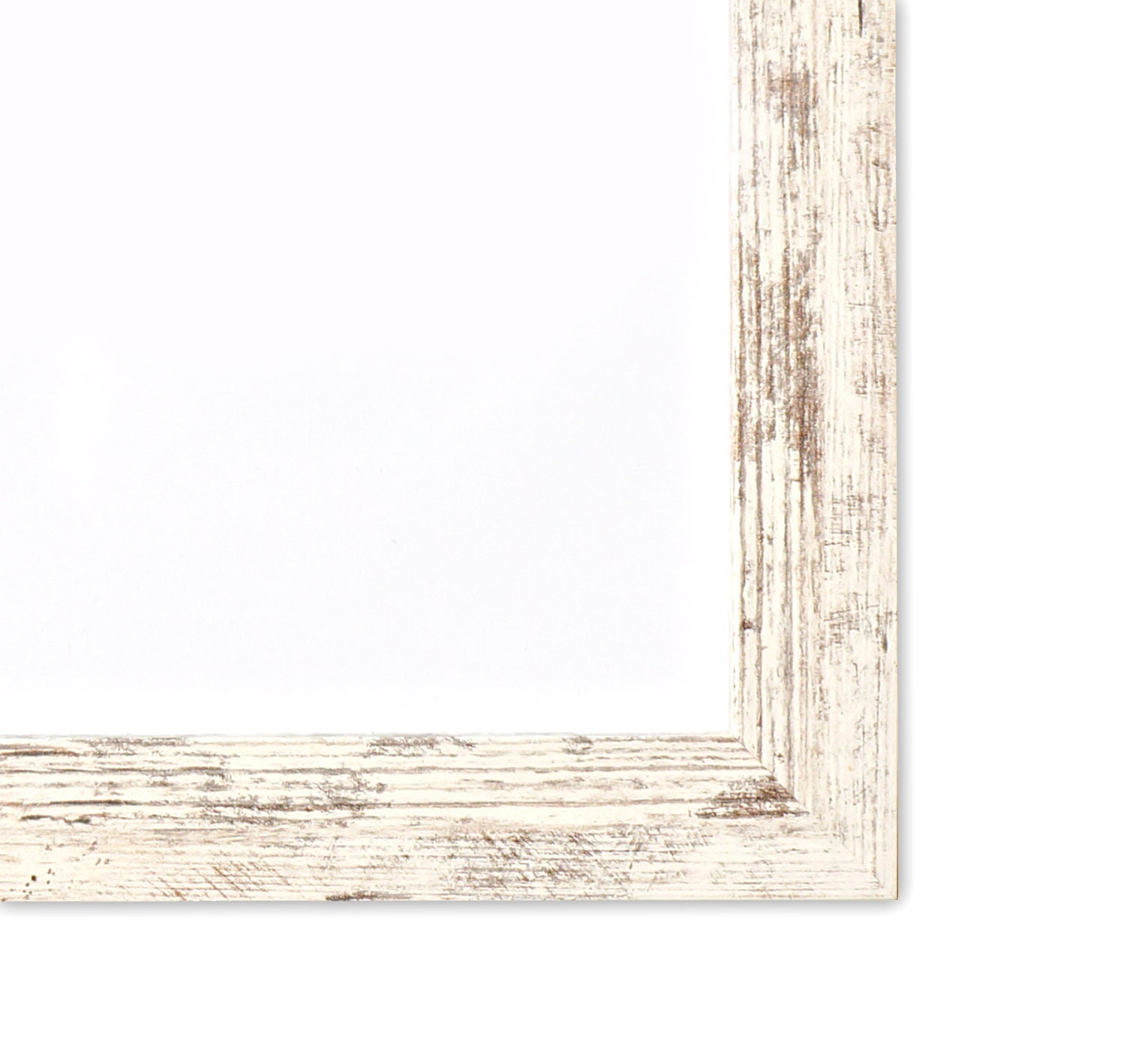 Rustic White Picture Frames