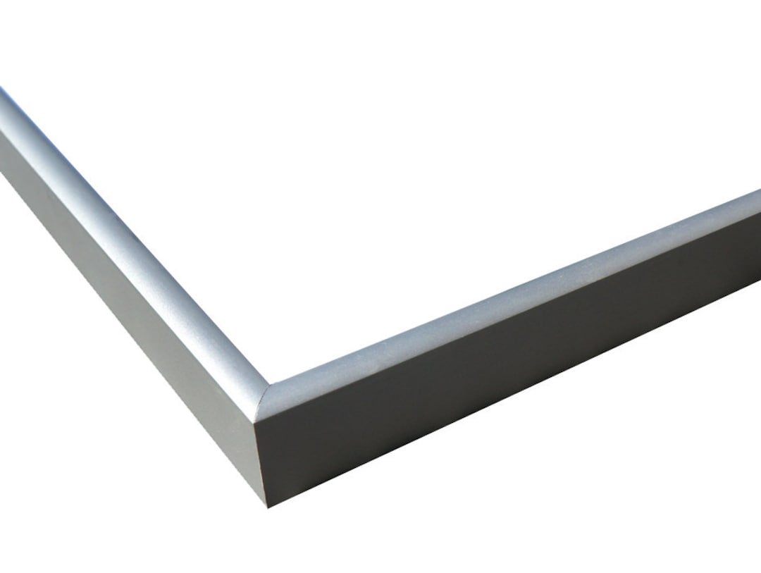 Silver Aluminum Frame for Poster Photography. Any Size, Colors: Black ...