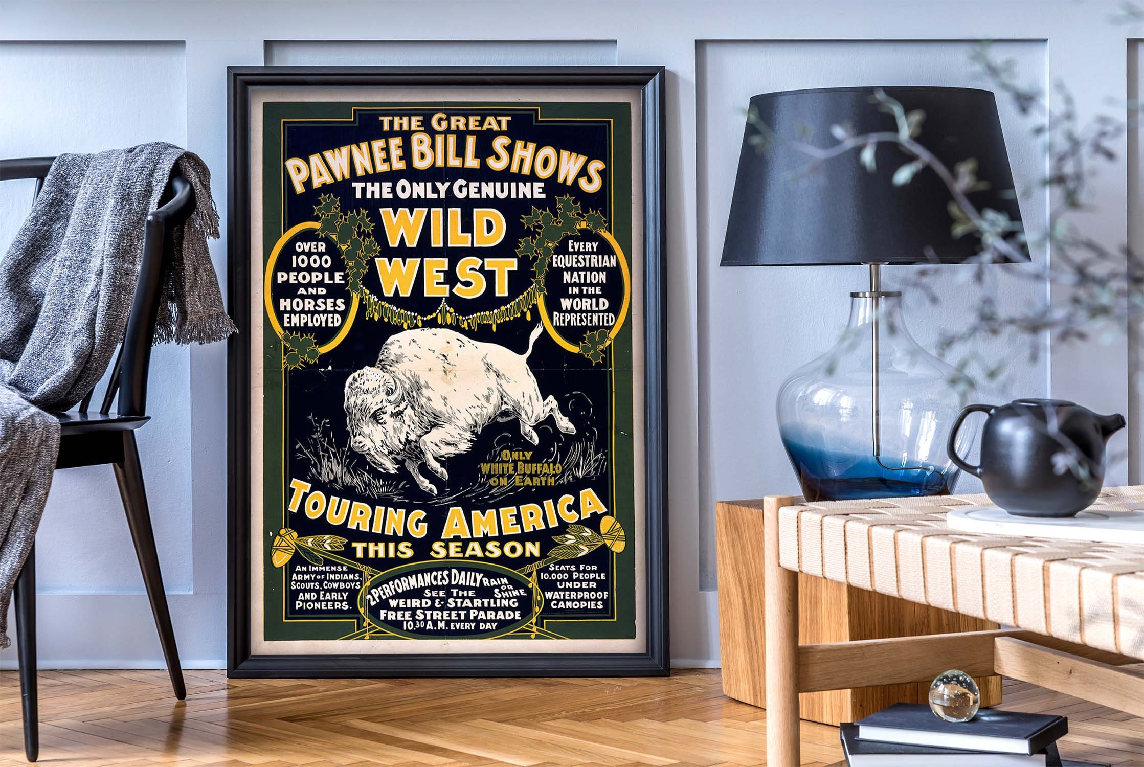 The Great Pawnee Bill Shows. the Only Genuine Wild West. Touring ...