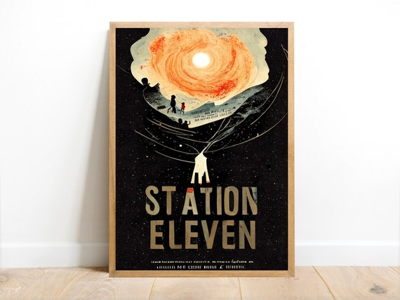 Station Eleven Advertisement Poster Vintage Decor American - Etsy