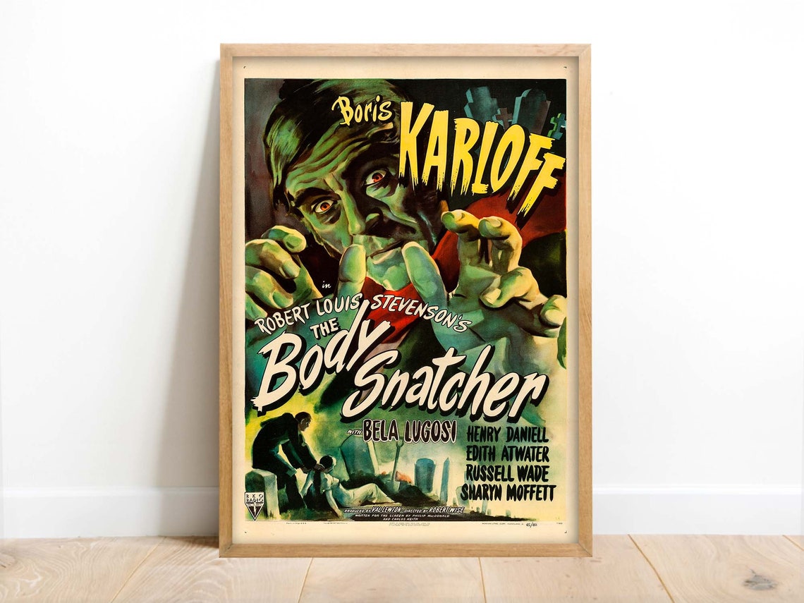 The Body Snatcher 1945 Film Poster Advertisement Print - Etsy