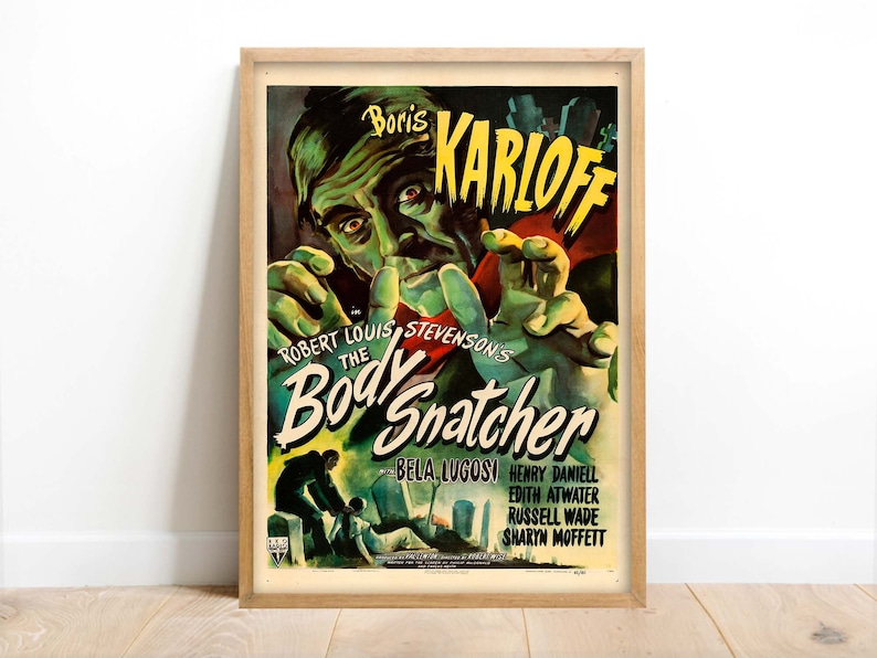 The Body Snatcher (1945) - Film Poster | Advertisement Print ...