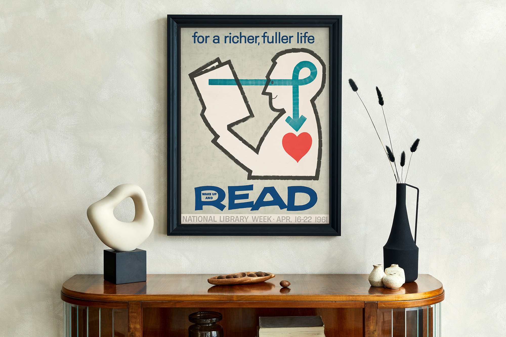 For a Richer, Fuller Life Wake up and Read. National Library Week · Apr ...