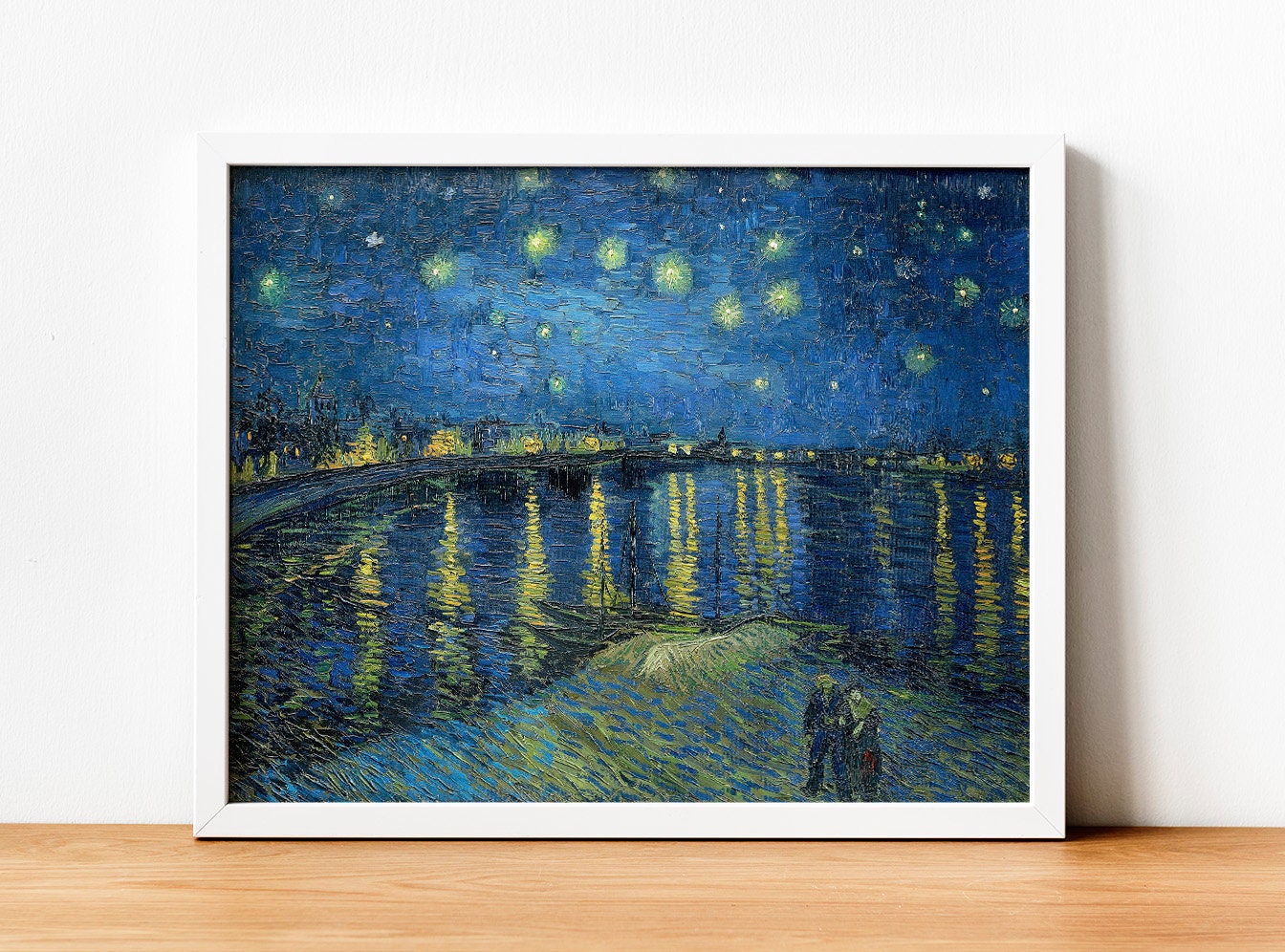 Starry Night Over the Rhone Vincent Van Gogh Vintage | Etsy