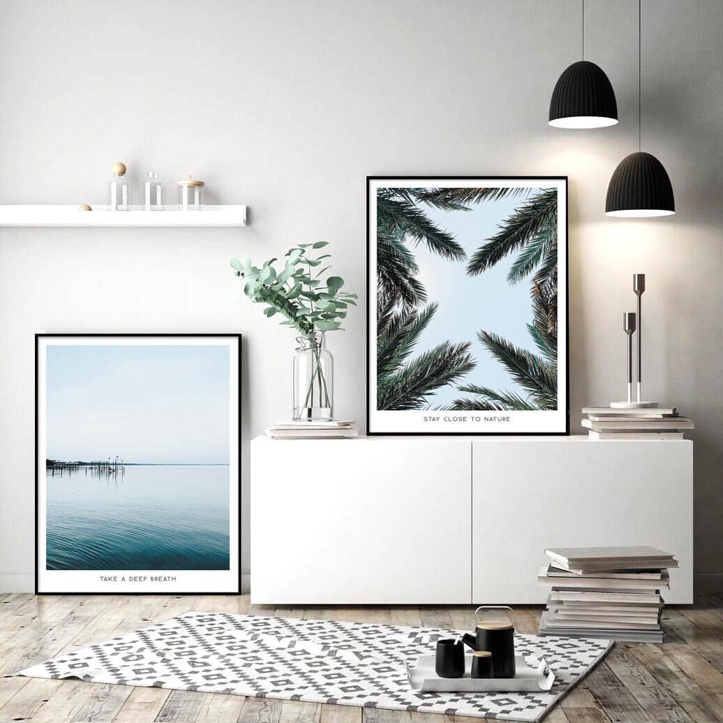 Take A Deep Breath Printed Poster Wallposter Posters - Etsy