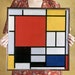 Composition With Red, Yellow, Blue and Black - Piet Mondrian I Square ...