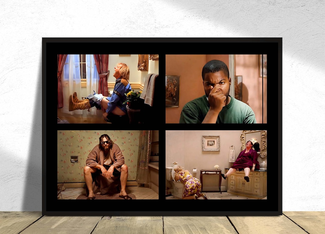 Bathroom Movie Scenes Compilation Poster - Dumb and Dumber, Bridesmaids ...