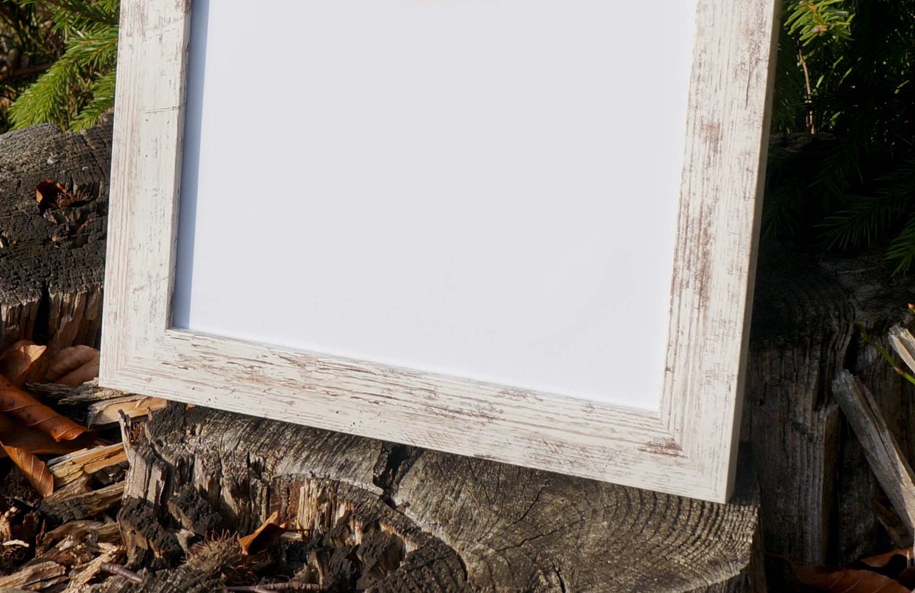 Shabby Chic Photo Frame - MDF Distressed Rustic Style Frames Farmhouse ...