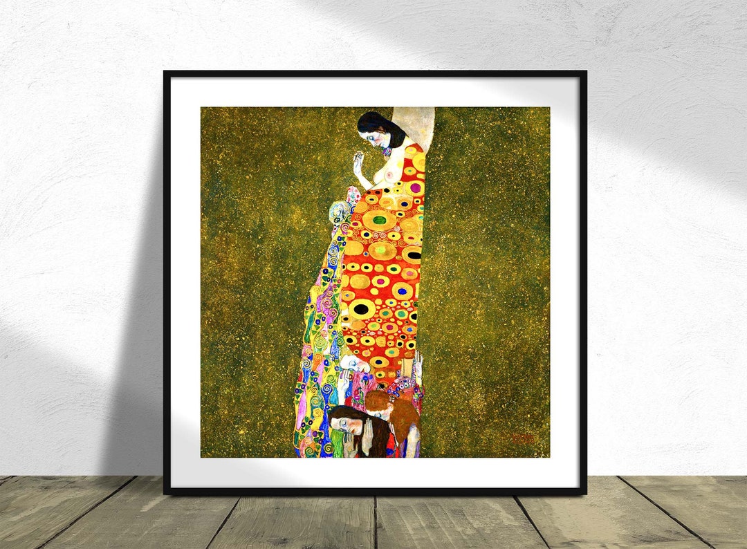 Hope II - Gustav Klimt | Classic Art, Austrian Nouveau Style ...