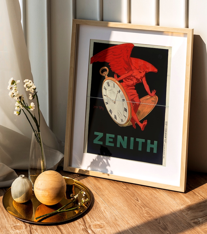 Zenith Jean D'ylen I Advertising Poster Gift Idea Wall - Etsy