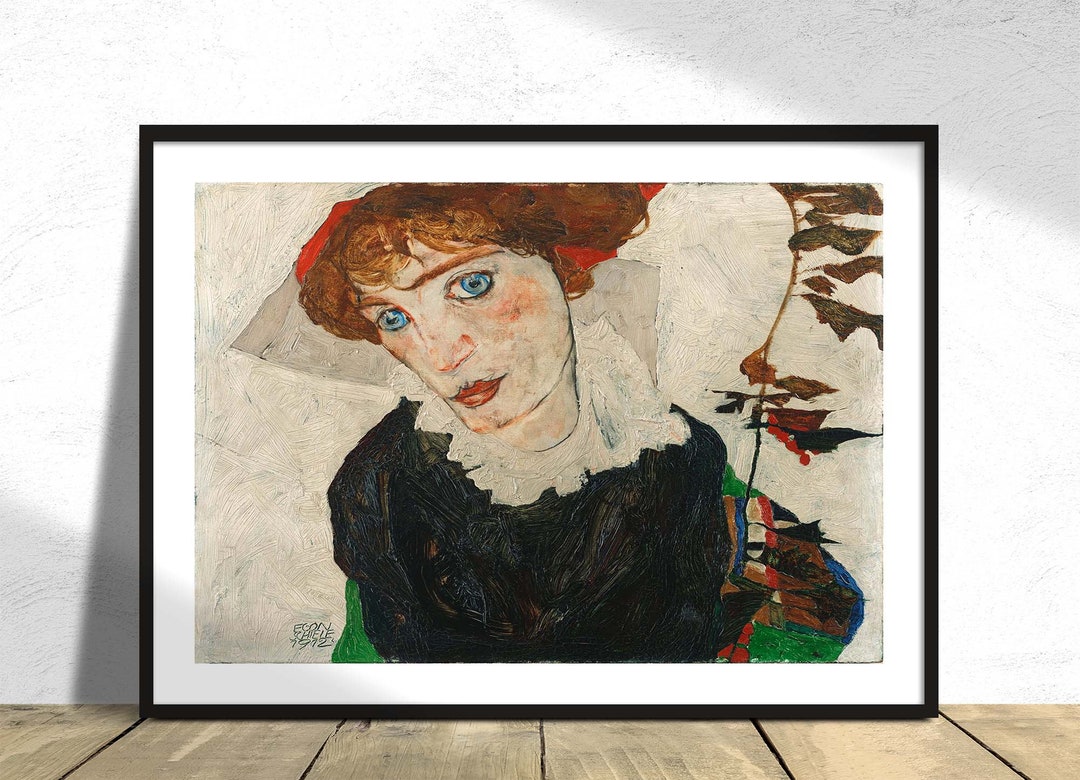 Portrait of Wally - Egon Schiele | Austrian Expressionism Style ...