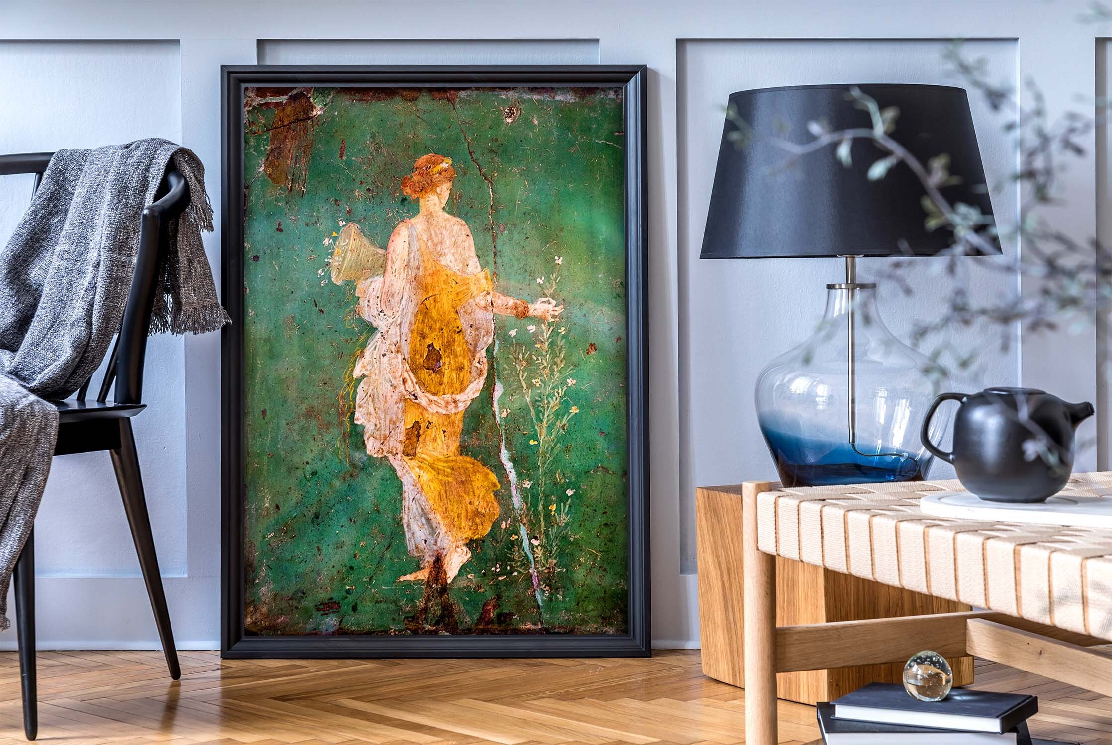 Ancient Roman Goddess - Flora I Vintage Poster, Woman Print, Gift Ide ...