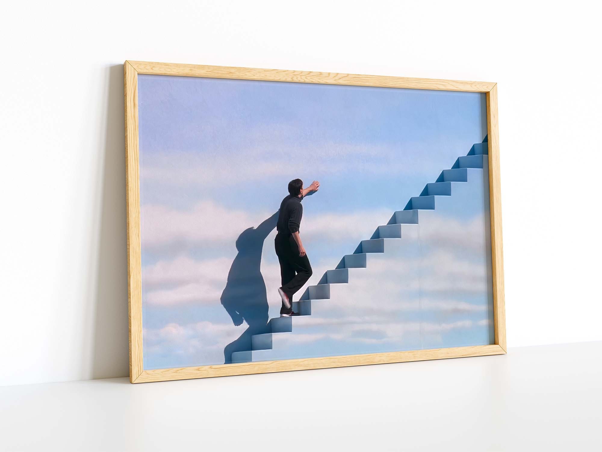 The Truman Show Stairs