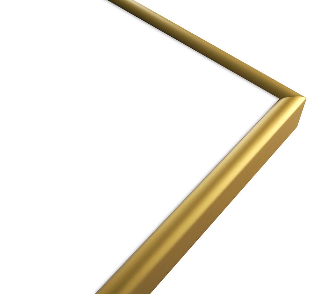 Gold Aluminum Frame for Poster Photography. Any Size, Colors: Black ...