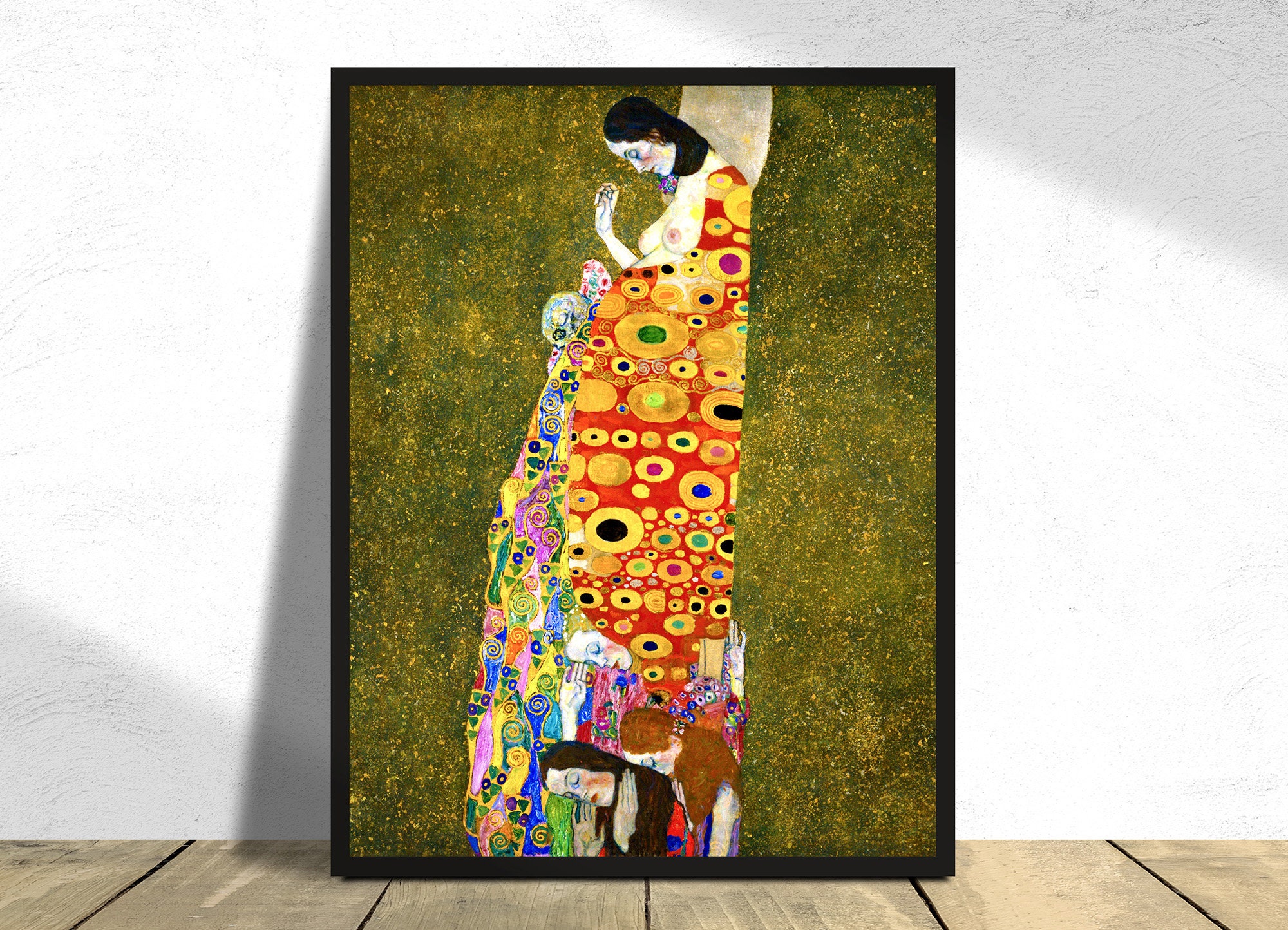 Hope II - Gustav Klimt | Pregnant Woman, Art Nouveau Style ...