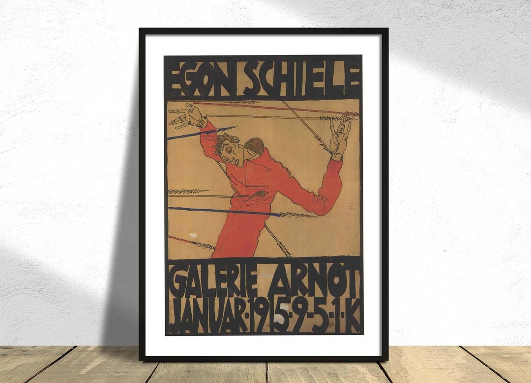 Schiele's Self - Portrait as Saint Sebastian - Egon Schiele ...